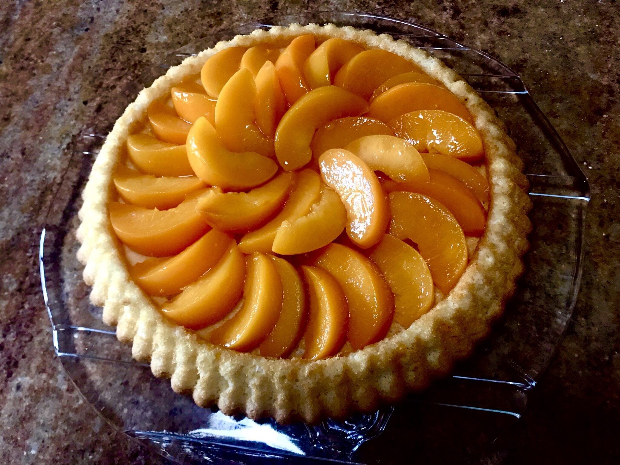 Peach Flan Cake – Classic German Obsttorte Made Easy