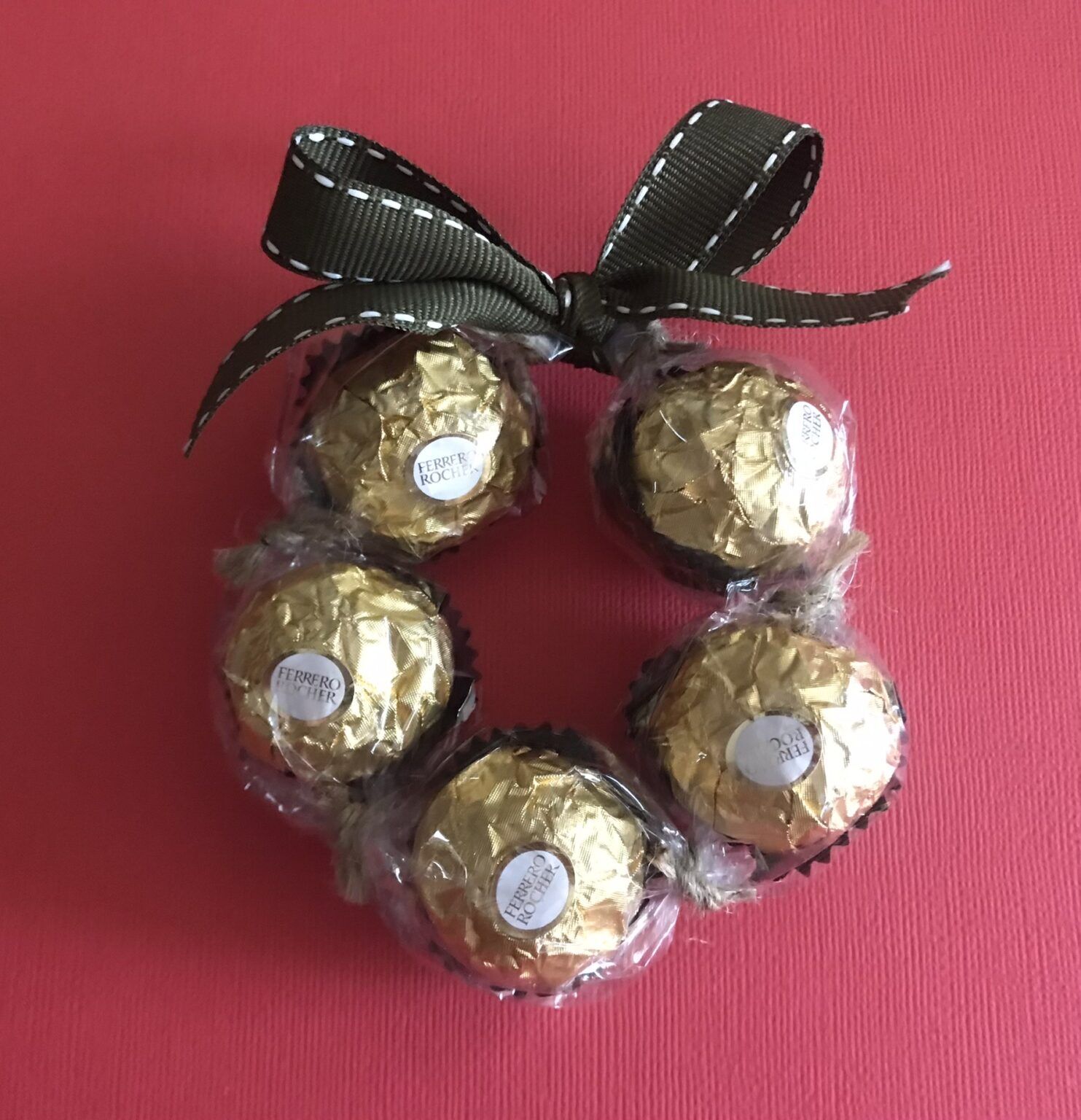 Ferrero Rocher Wreaths DIY | The Party Toad